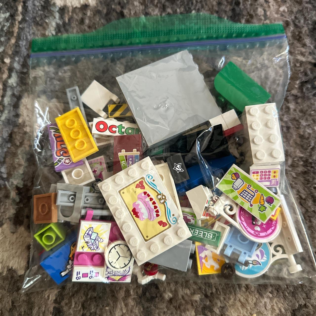 Random Lego pieces with stickers on there #legos | Depop
