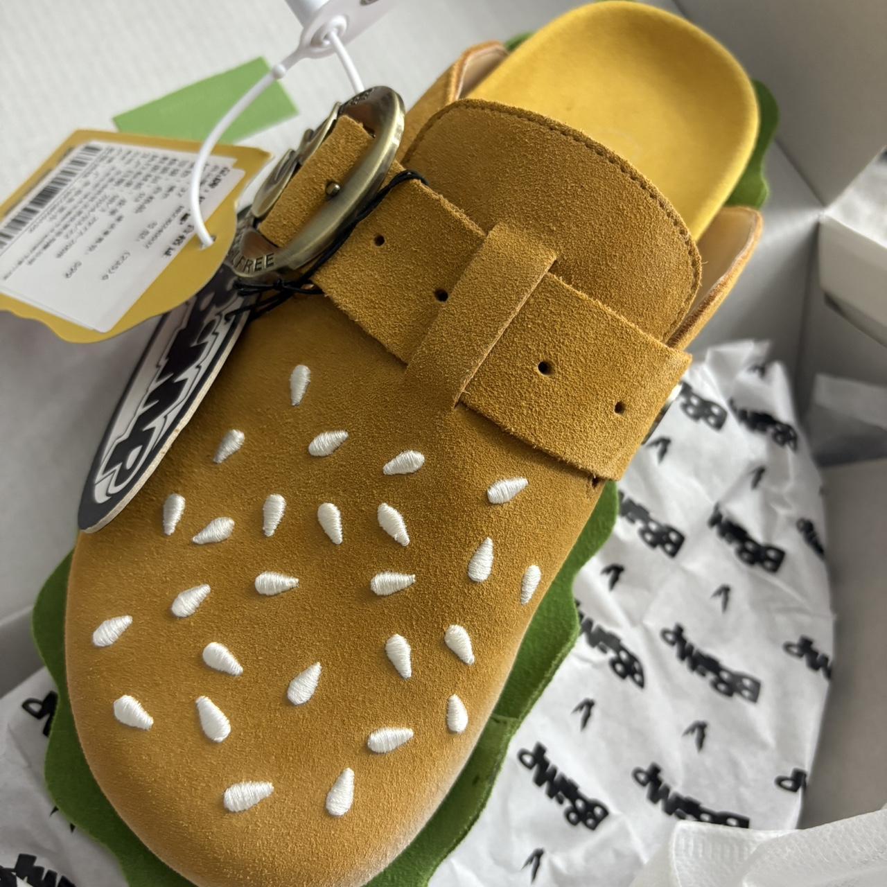 Burger slippers (Brand new) Size 7 By: BBIMP - Depop