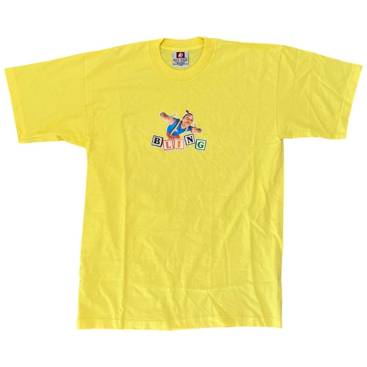 Bum Fights Bling Bling Yellow T-shirt New Size L... | Depop