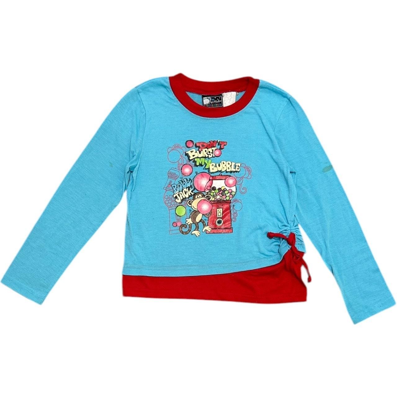 Bobby Jack Original Y2K Burst Bubble Long Sleeve Top... | Depop