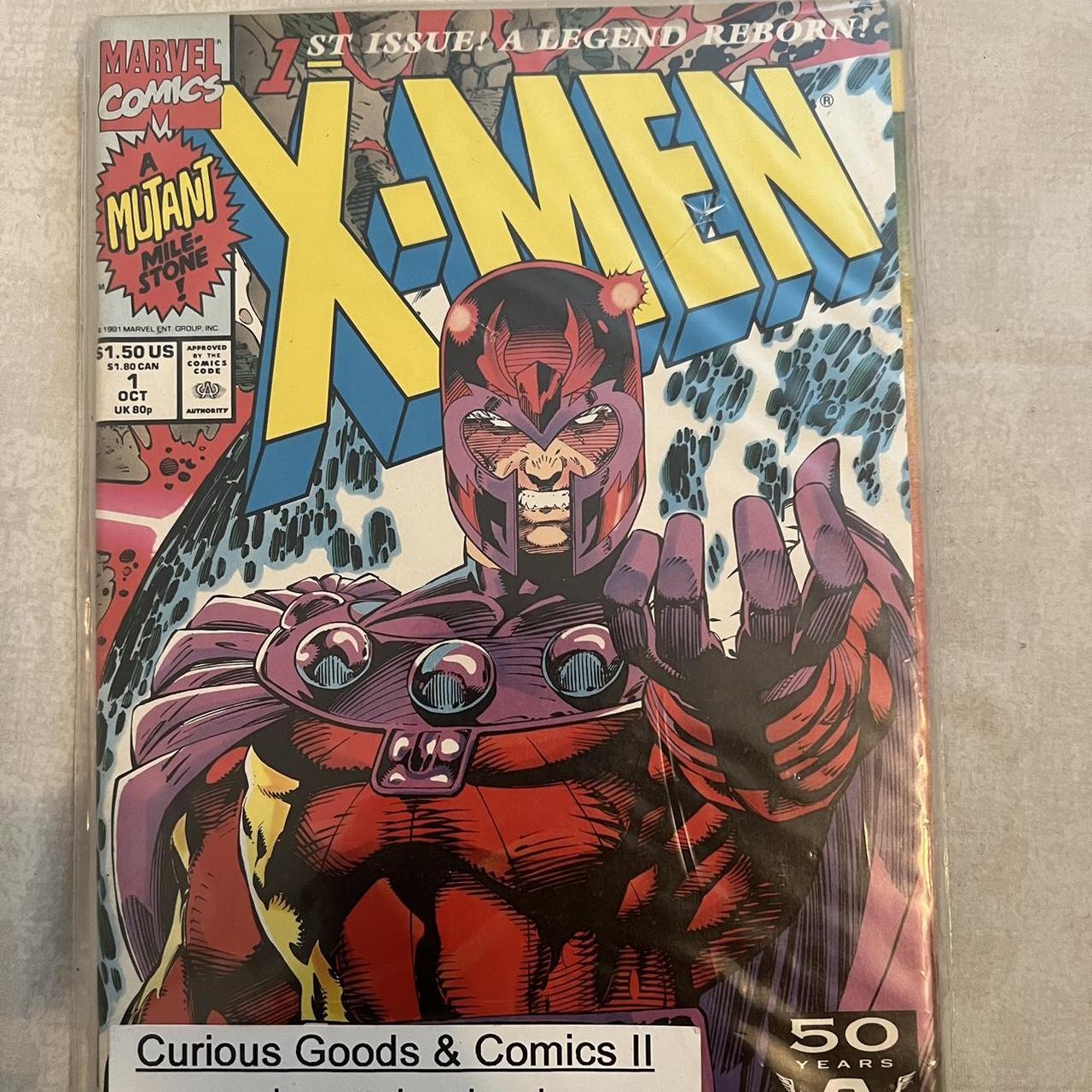 X-Men 125 comic book, featuring Magneto, Cyclops,... | Depop