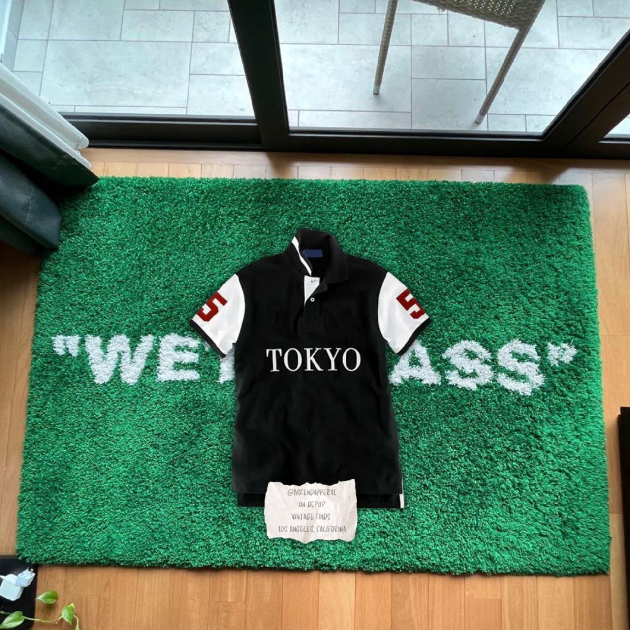 Tokyo Polo Size Medium #polo #shirt #streetware... | Depop