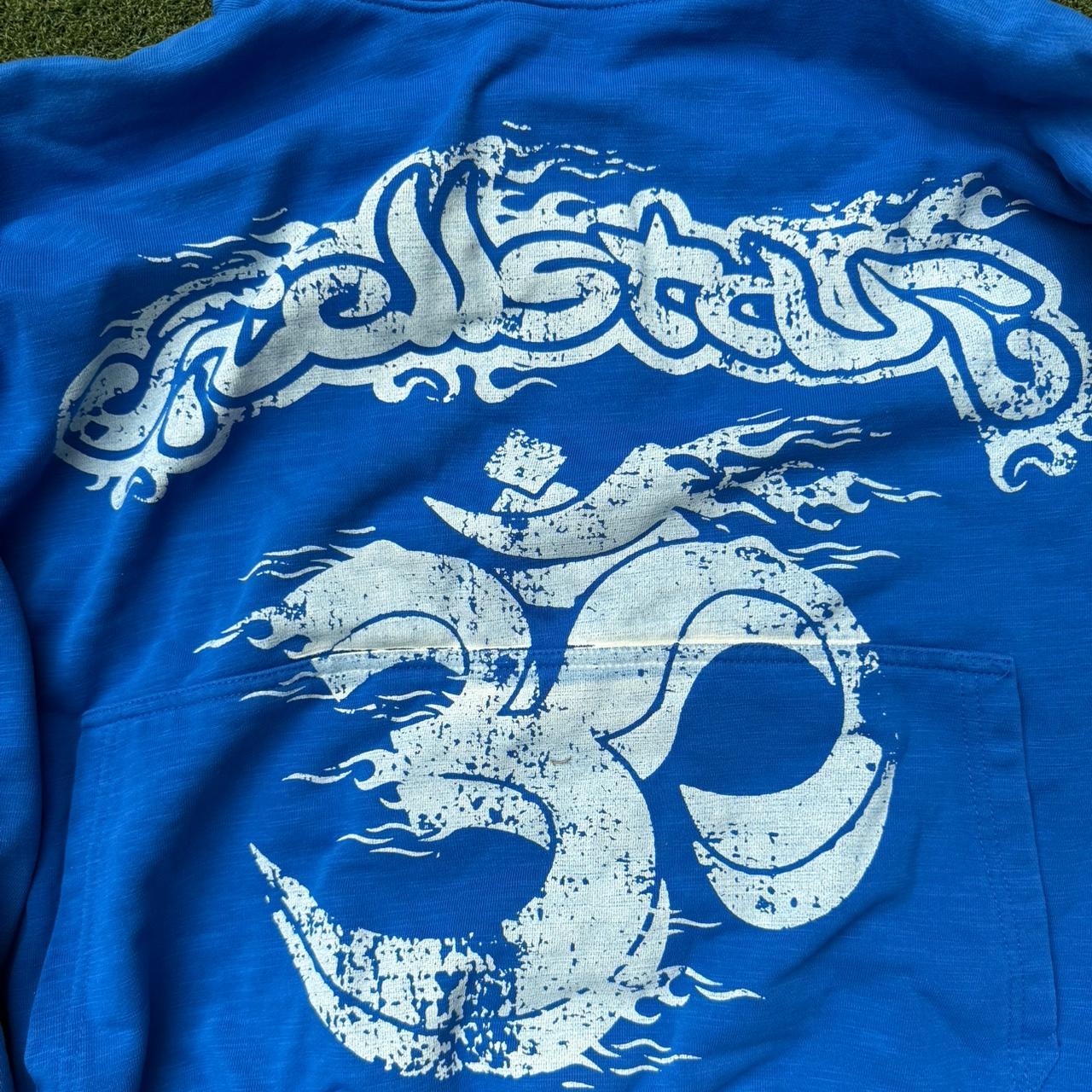 Blue hellstar hoodie Authentic (you can legit... | Depop