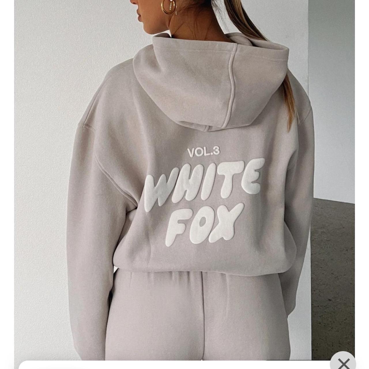 white fox hoodie can provide more pictures on... - Depop