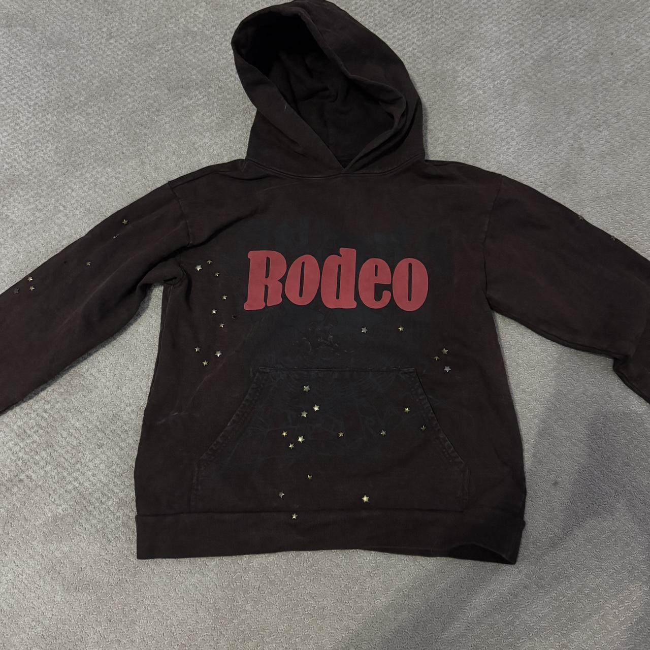 Travis Scott and SP5DER Rodeo hoodie Bought... | Depop