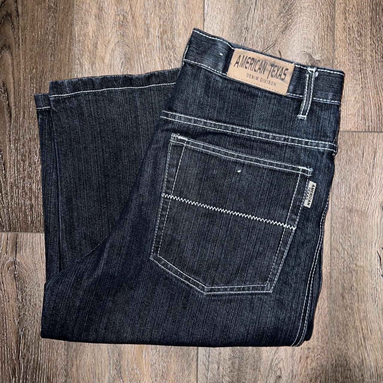 Vintage American Texas denim jean shorts Great... - Depop