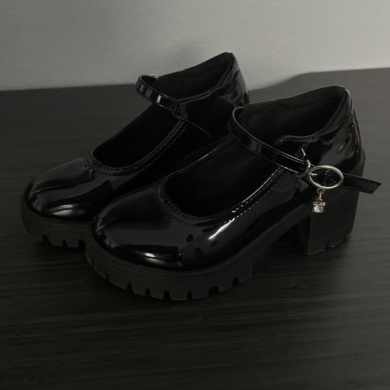 Shiny Mary Jane Shoes (see photos) Brand - Temu ... | Depop