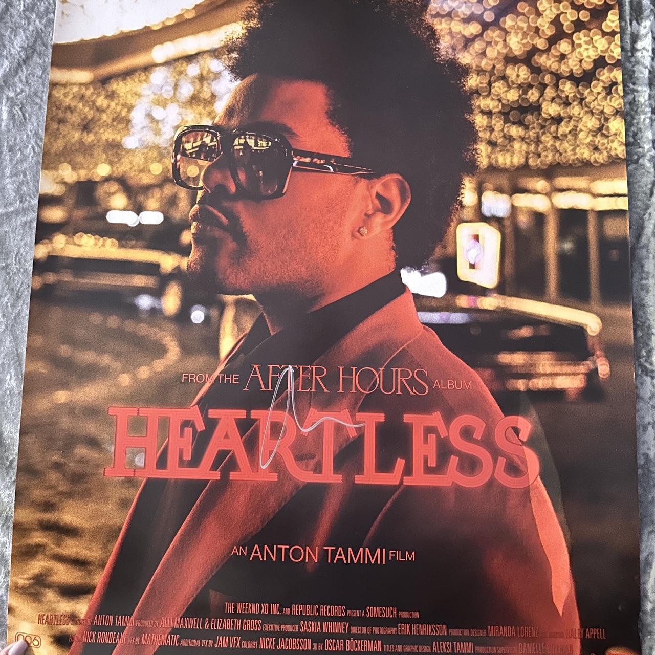 The Weeknd Signed Poster - 24x30’ Never untubed... - Depop