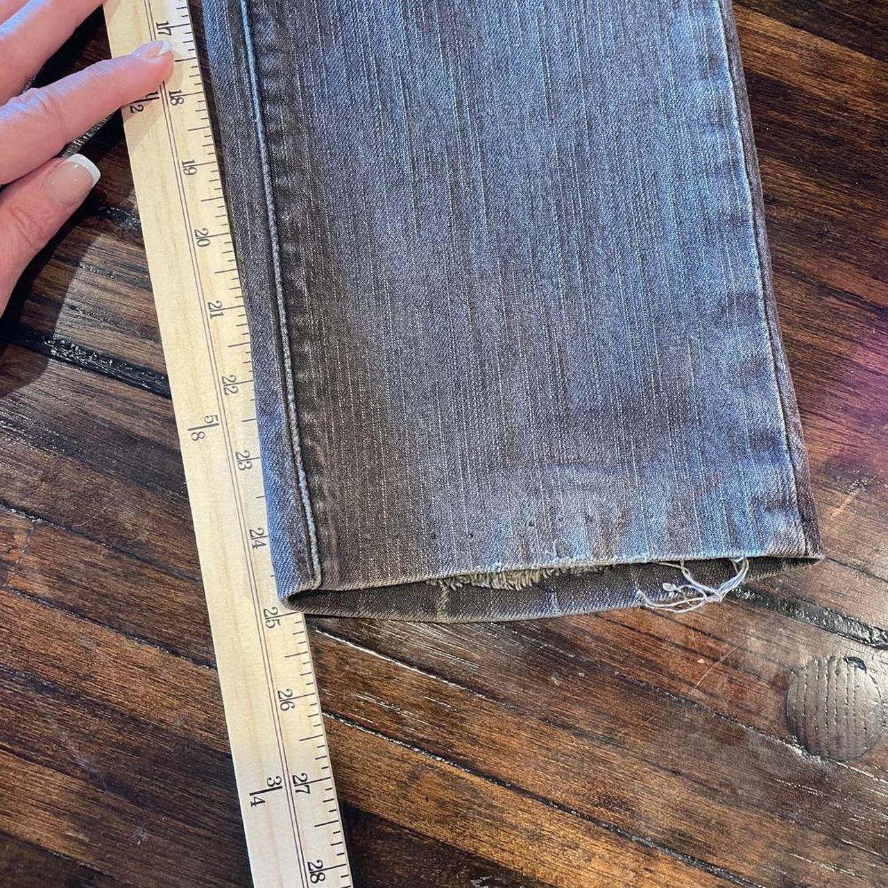 KR3W KSLIM Hand Patched Grunge Distressed Jeans... | Depop