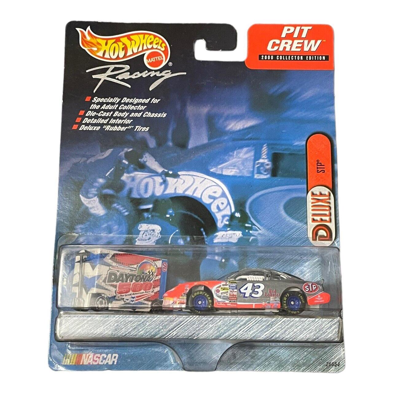 2000 Hot Wheels Racing Deluxe John Andretti STP Pit... - Depop