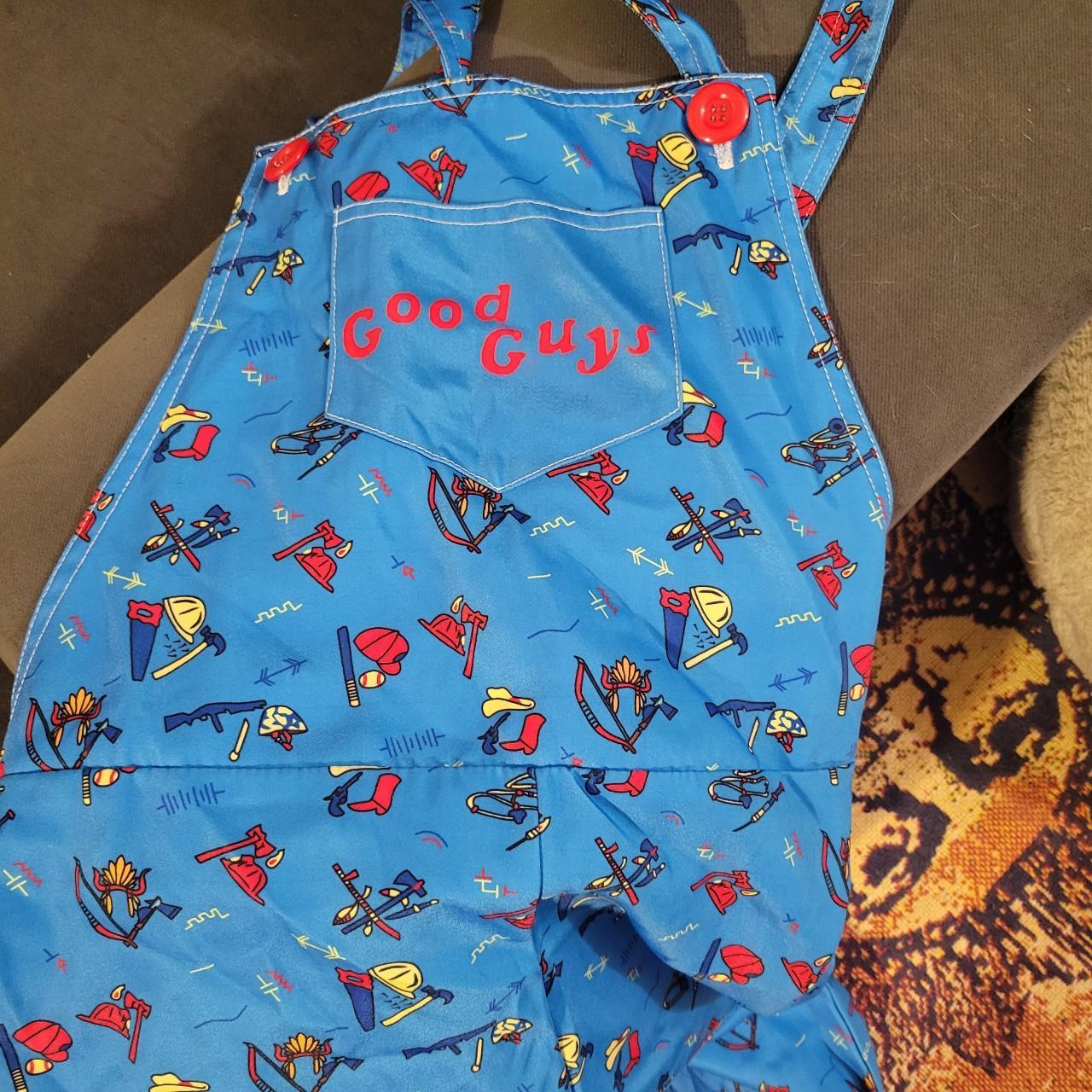Chucky overalls - did not fit me, so repoping SiZE:... - Depop