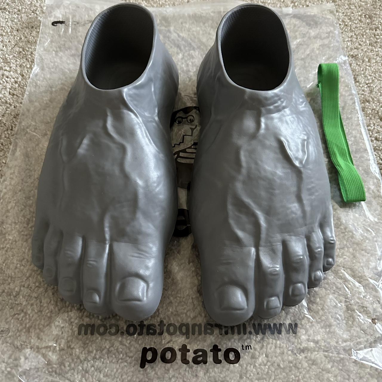 Imran Potato Crocs Sz S (6-8M) Worn 1-2 times... - Depop