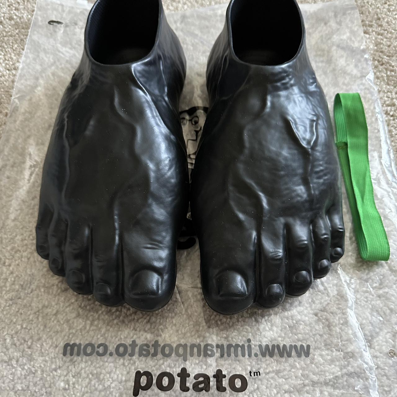 Imran Potato Crocs Sz S (6-8M) Worn 1-2 times... - Depop