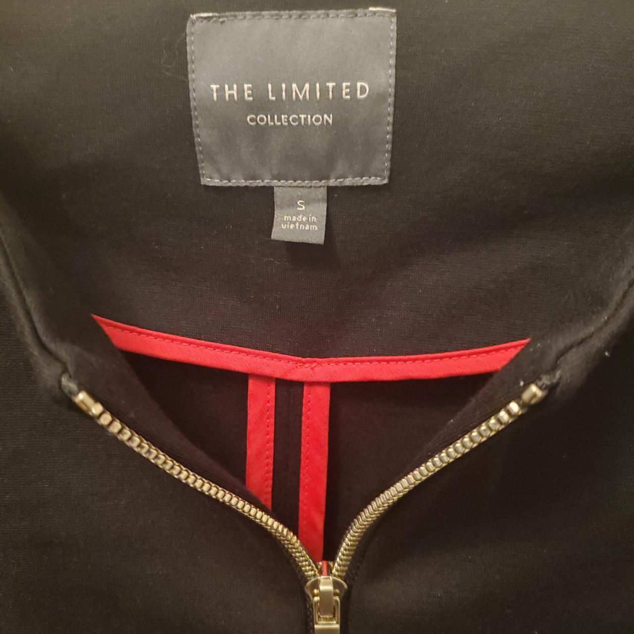 Women's The Limited Collection Gold Zip Jacket... - Depop