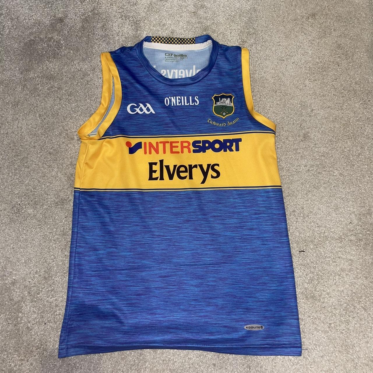 2018 Tipperary sleeveless gaa jersey Size says 13... | Depop