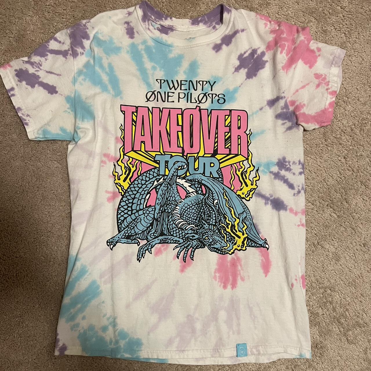 takeover tour shirt - size large #twentyonepilots - Depop