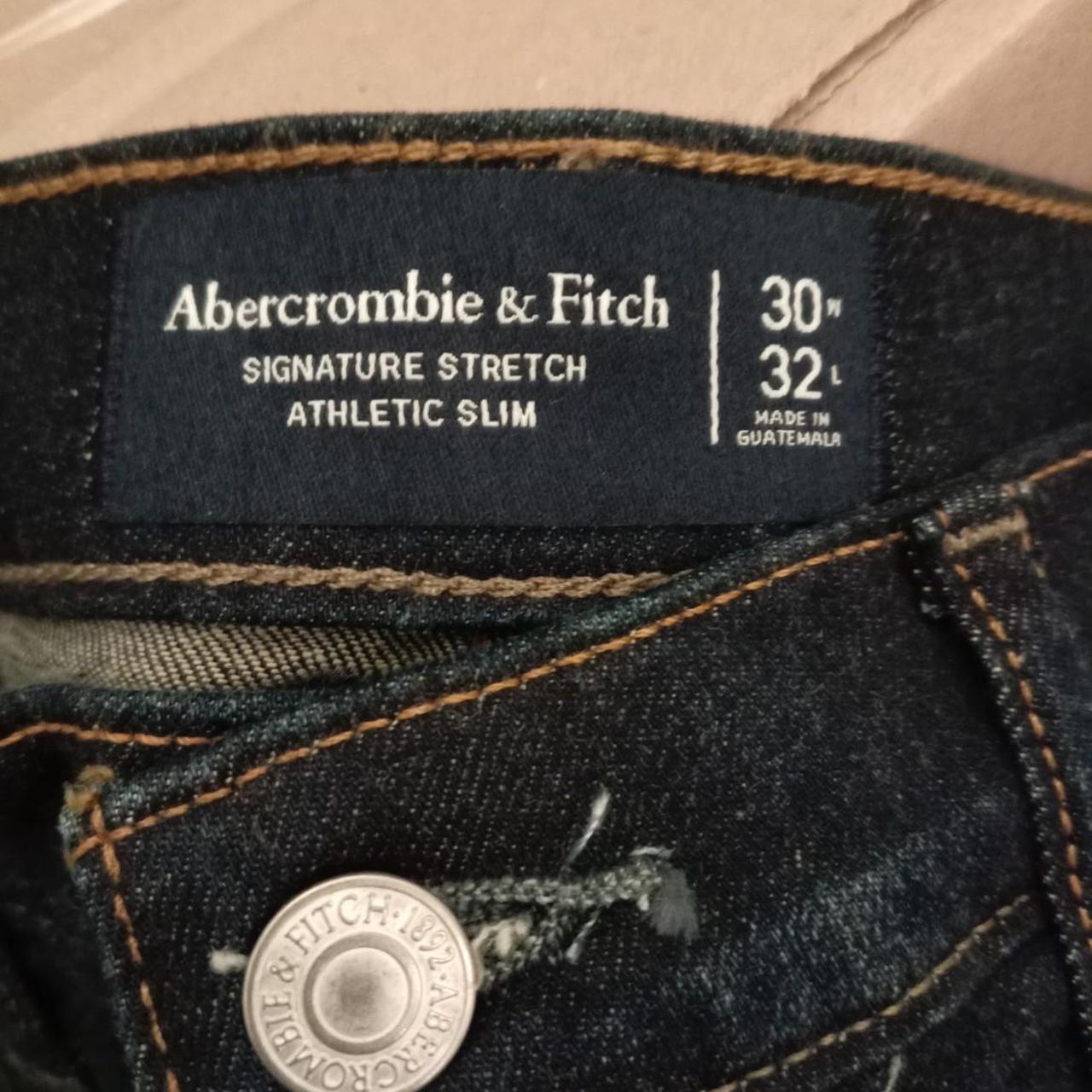 Abercrombie fitch jeans , signature stretch athletic... - Depop