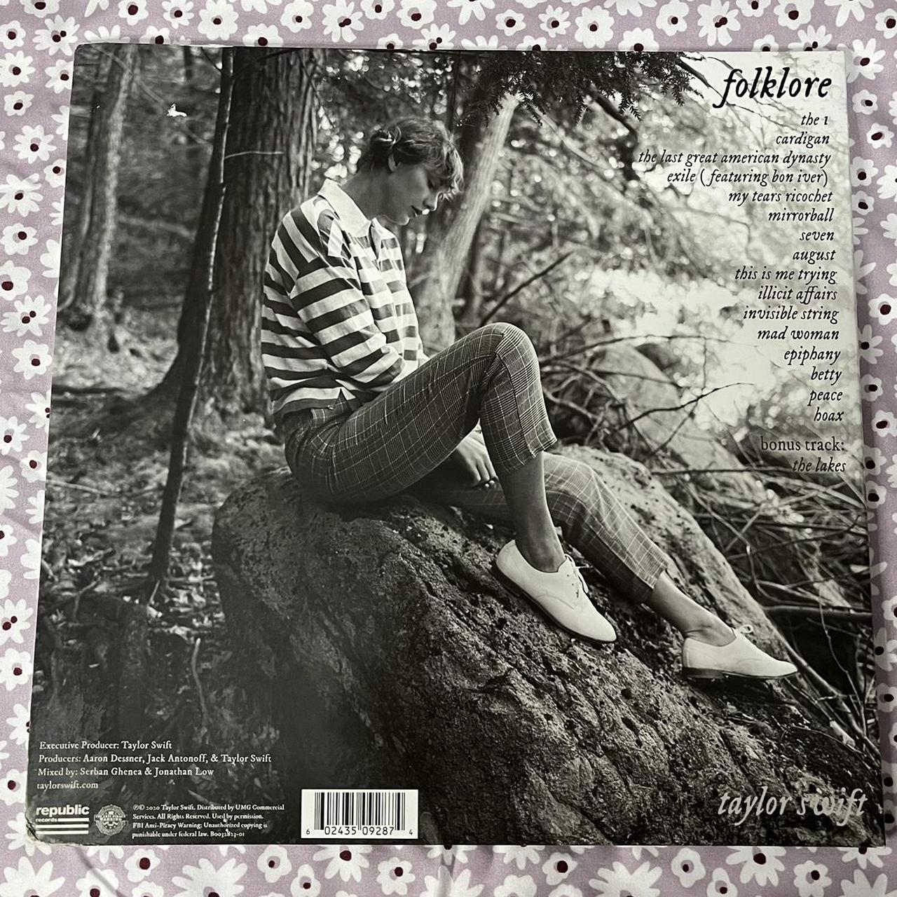 Taylor Swift Folklore red Target exclusive 2 LP... - Depop