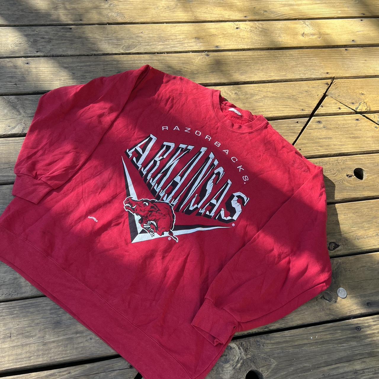 Vintage Arkansas Razorbacks Crewneck Perfect... - Depop