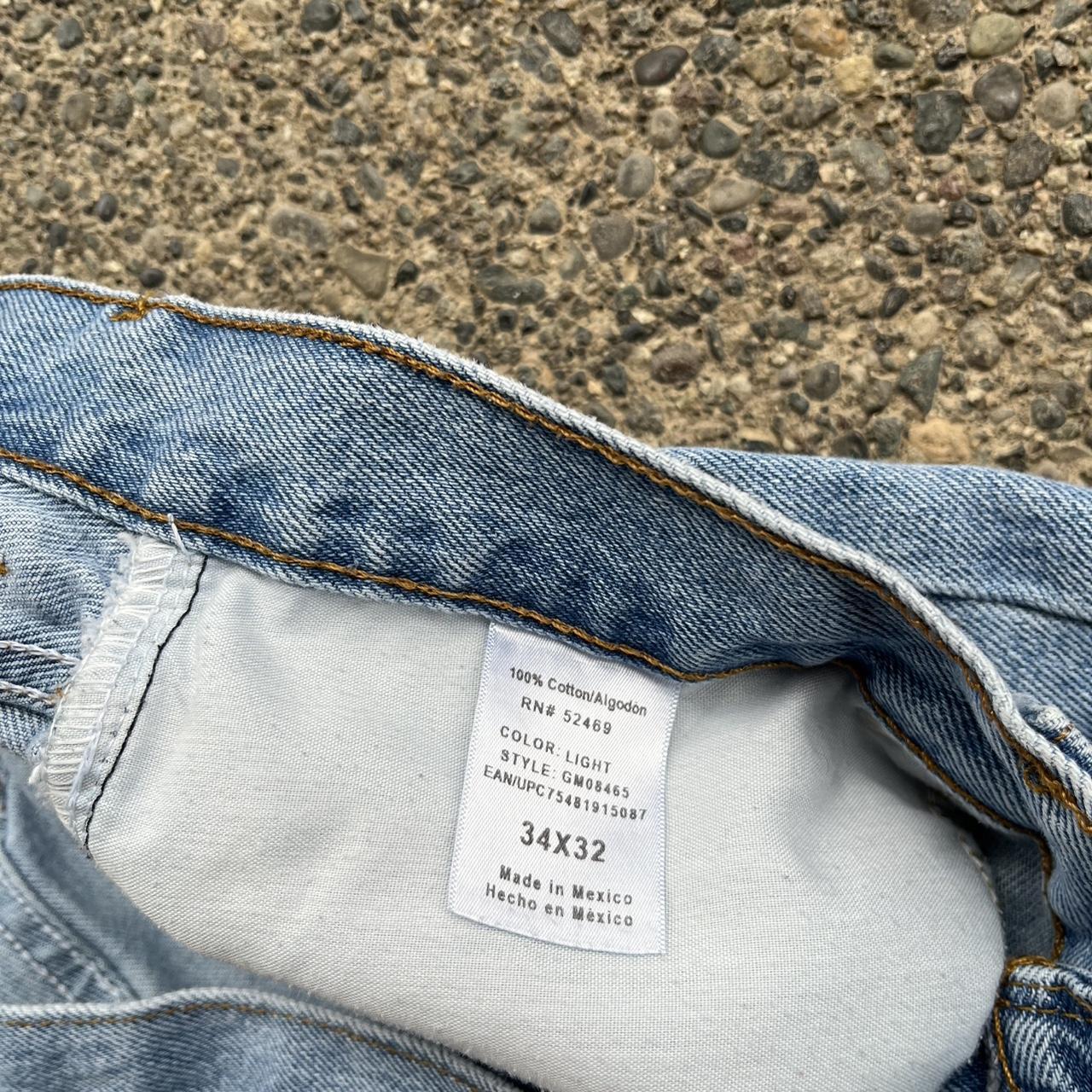 Super nice baggy lightwash George jeans. 34x32. Some... - Depop