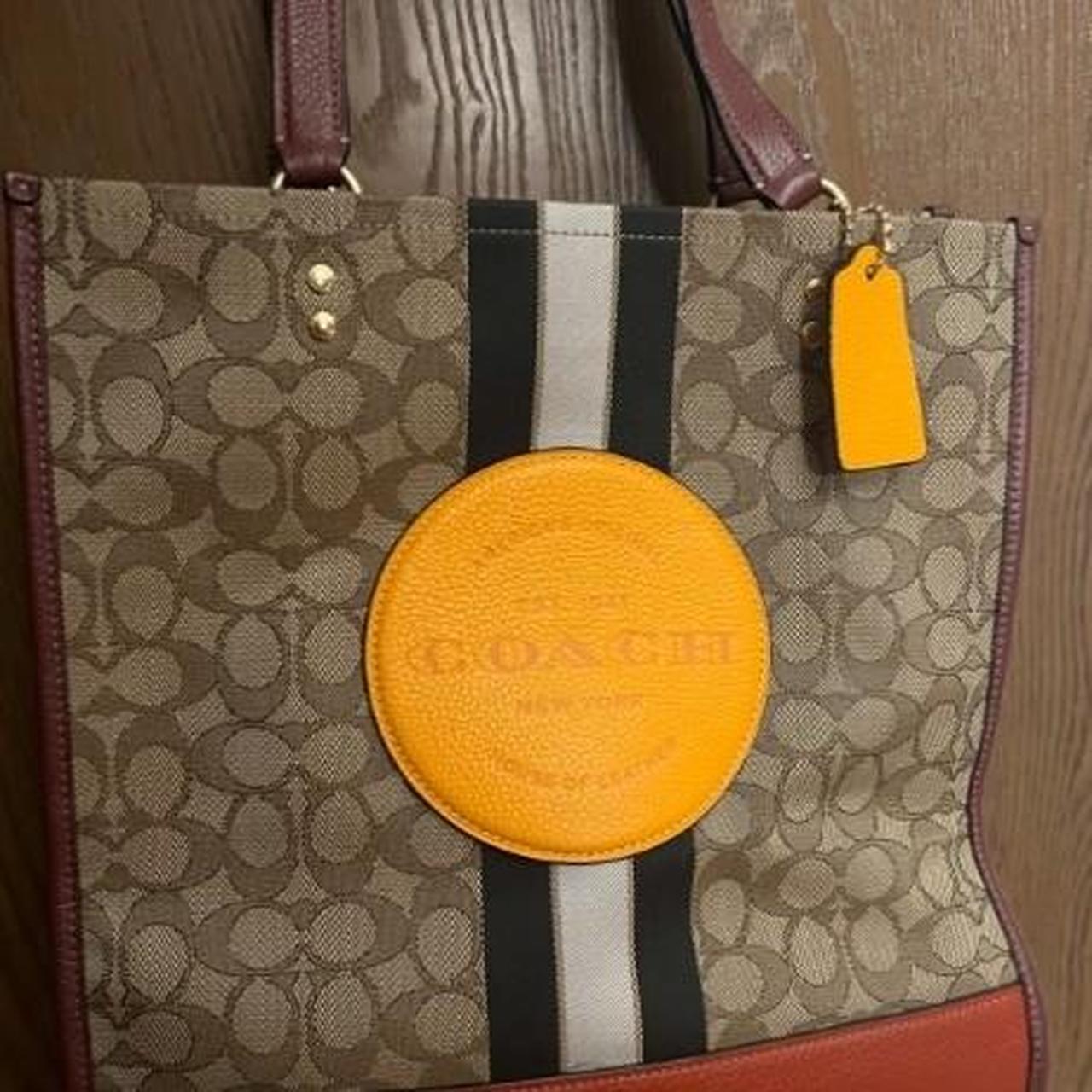 Coach Dempsey Tote- 40 Authentic Gently used... - Depop