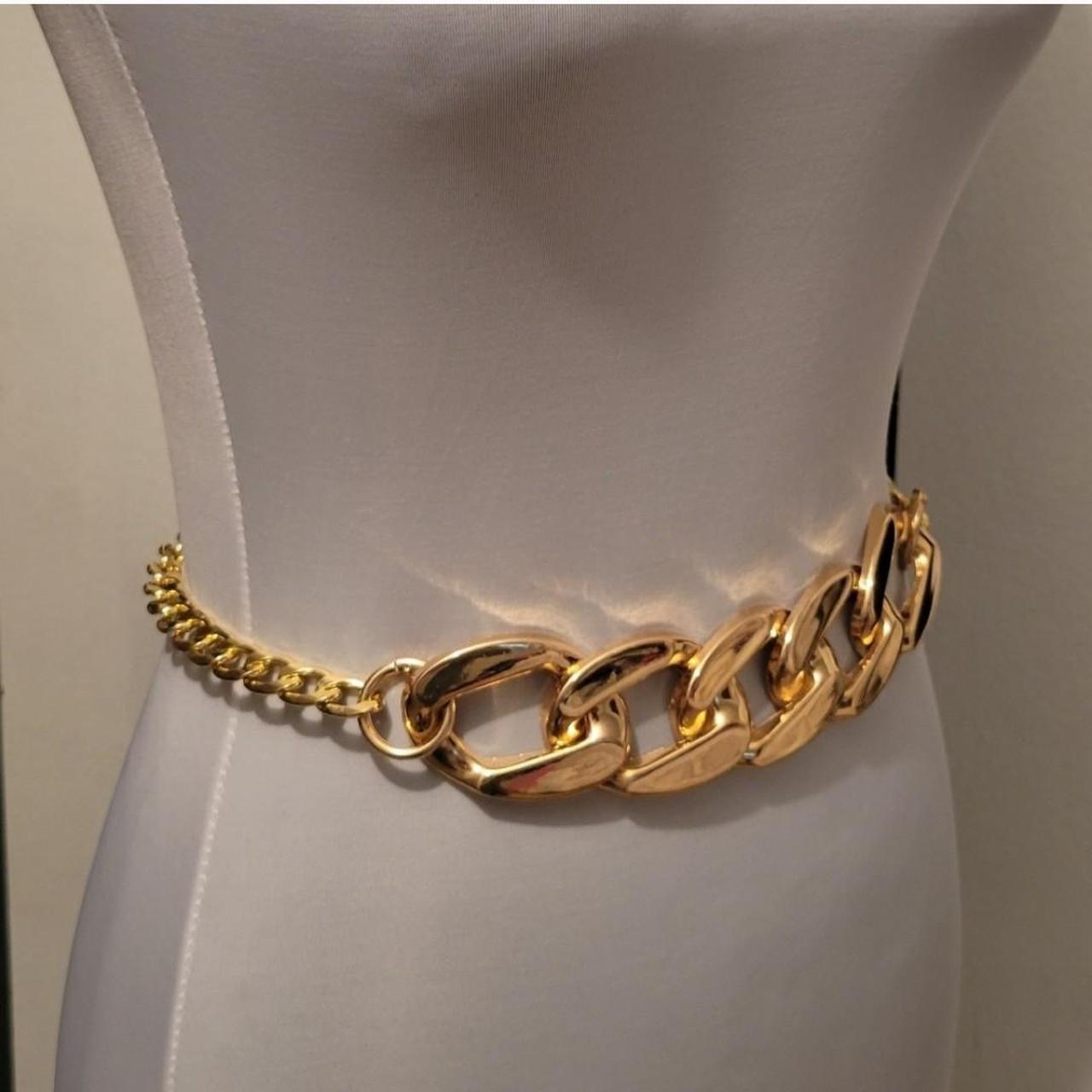 1 FREE GIFT PER ORDER)*** Gold chain belt Brand... - Depop
