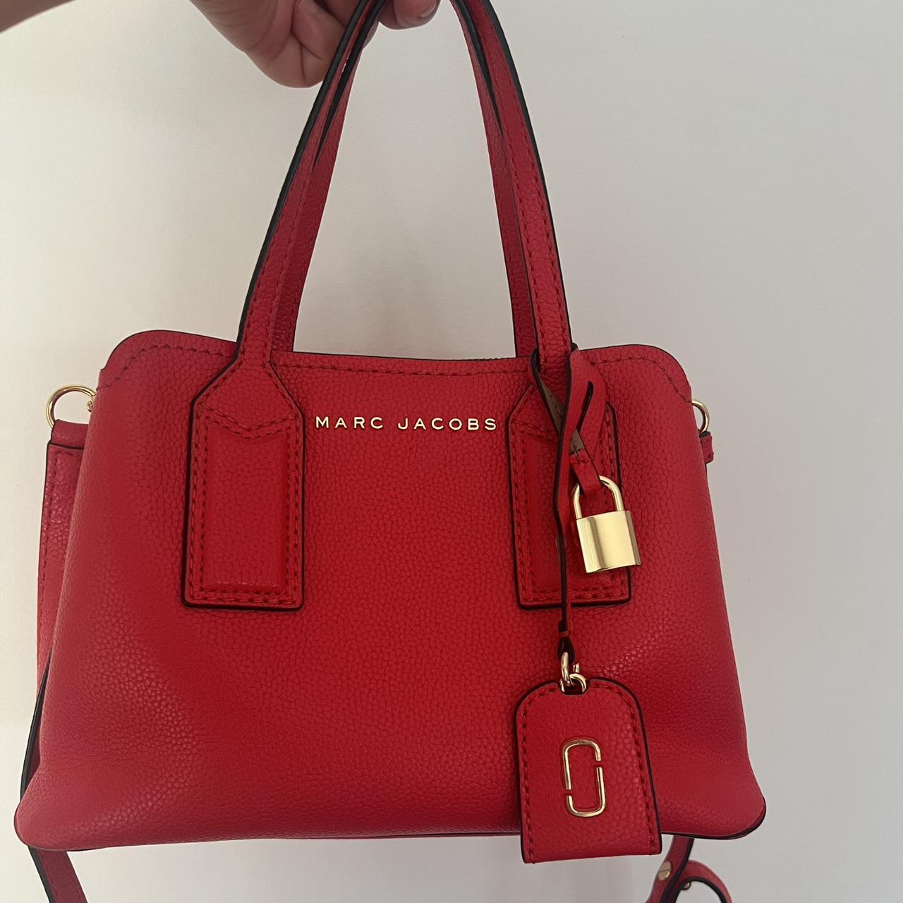 MARC JACOBS Pebbled Calfskin The Editor 29 Tote Red... | Depop
