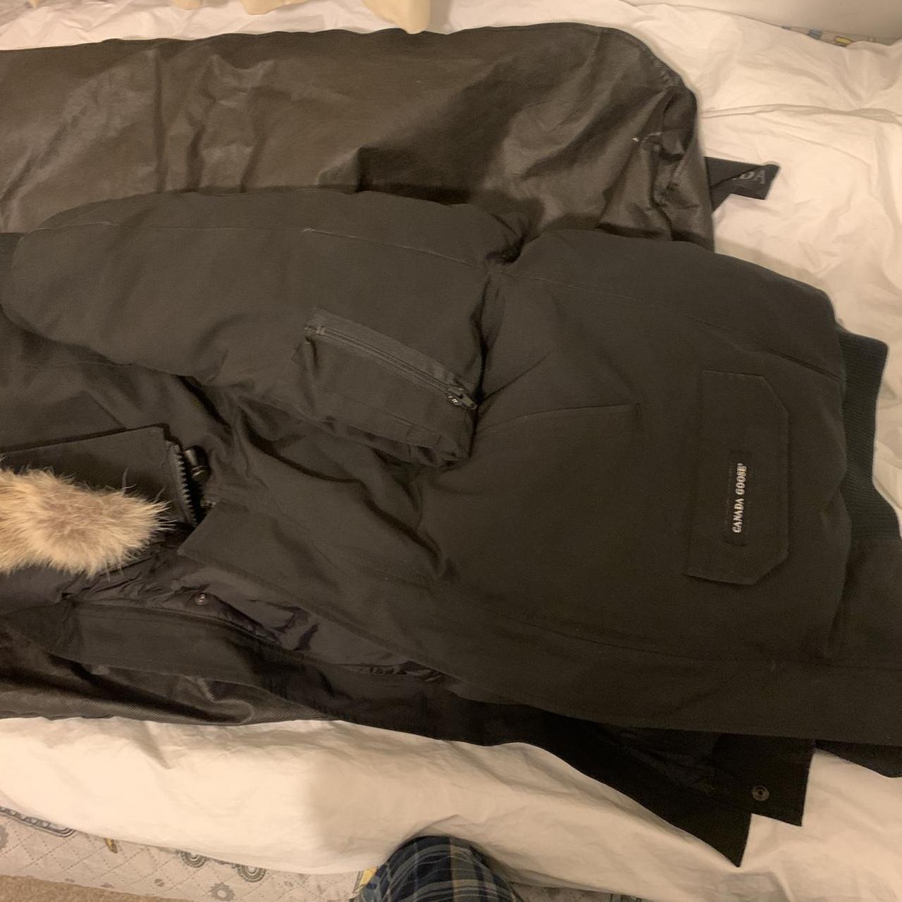 Black Canada Goose Arctic Program parka. Only worn... - Depop