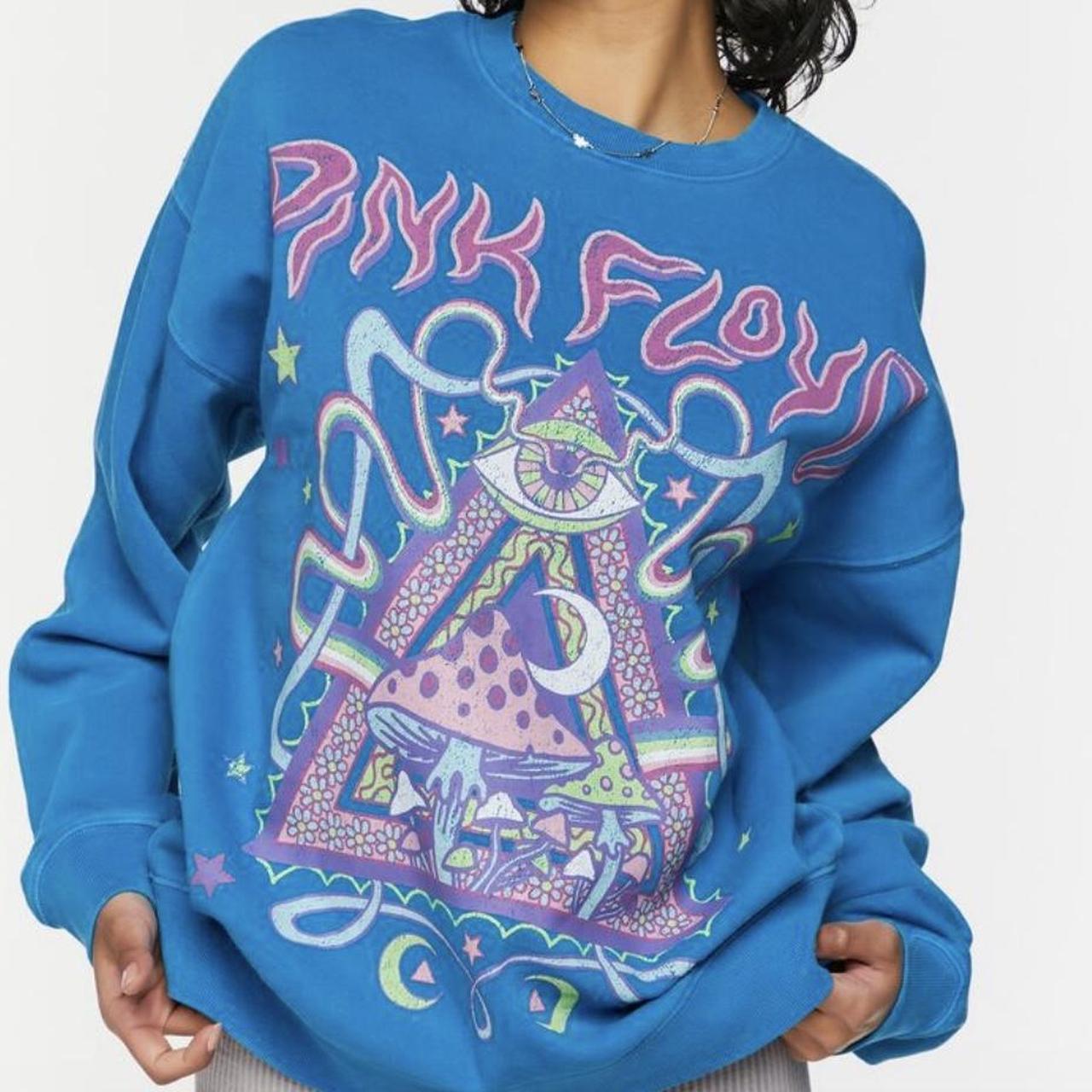 Brand new Pink Floyd Graphic oversized Pull over in... - Depop