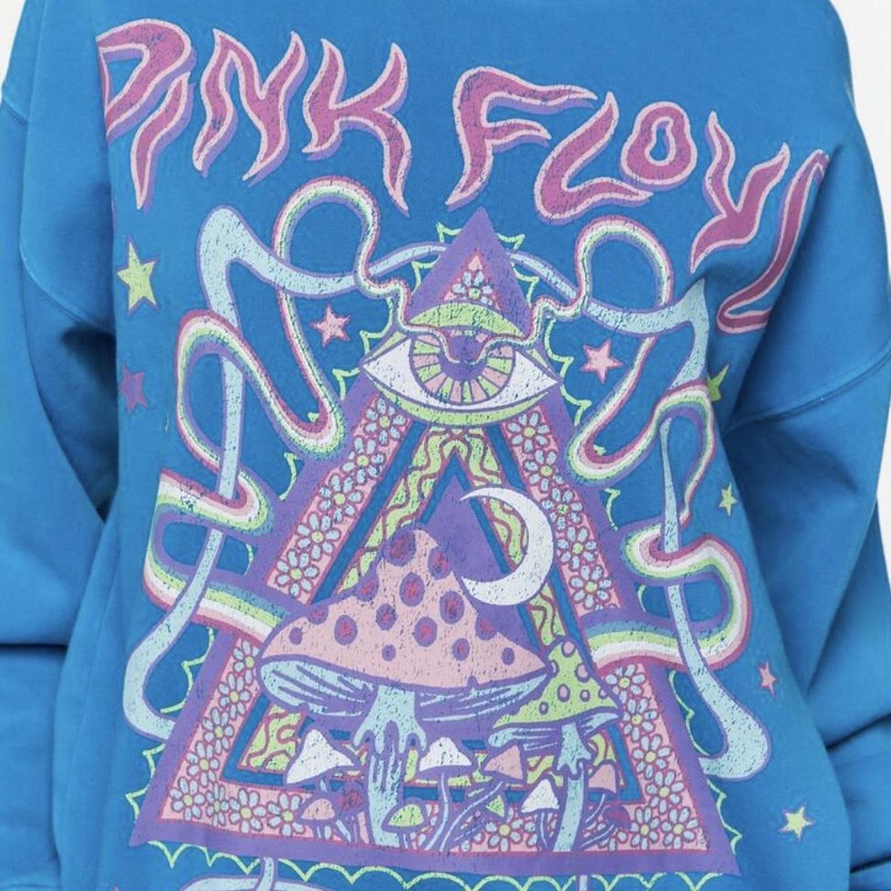 Brand new Pink Floyd Graphic oversized Pull over in... - Depop