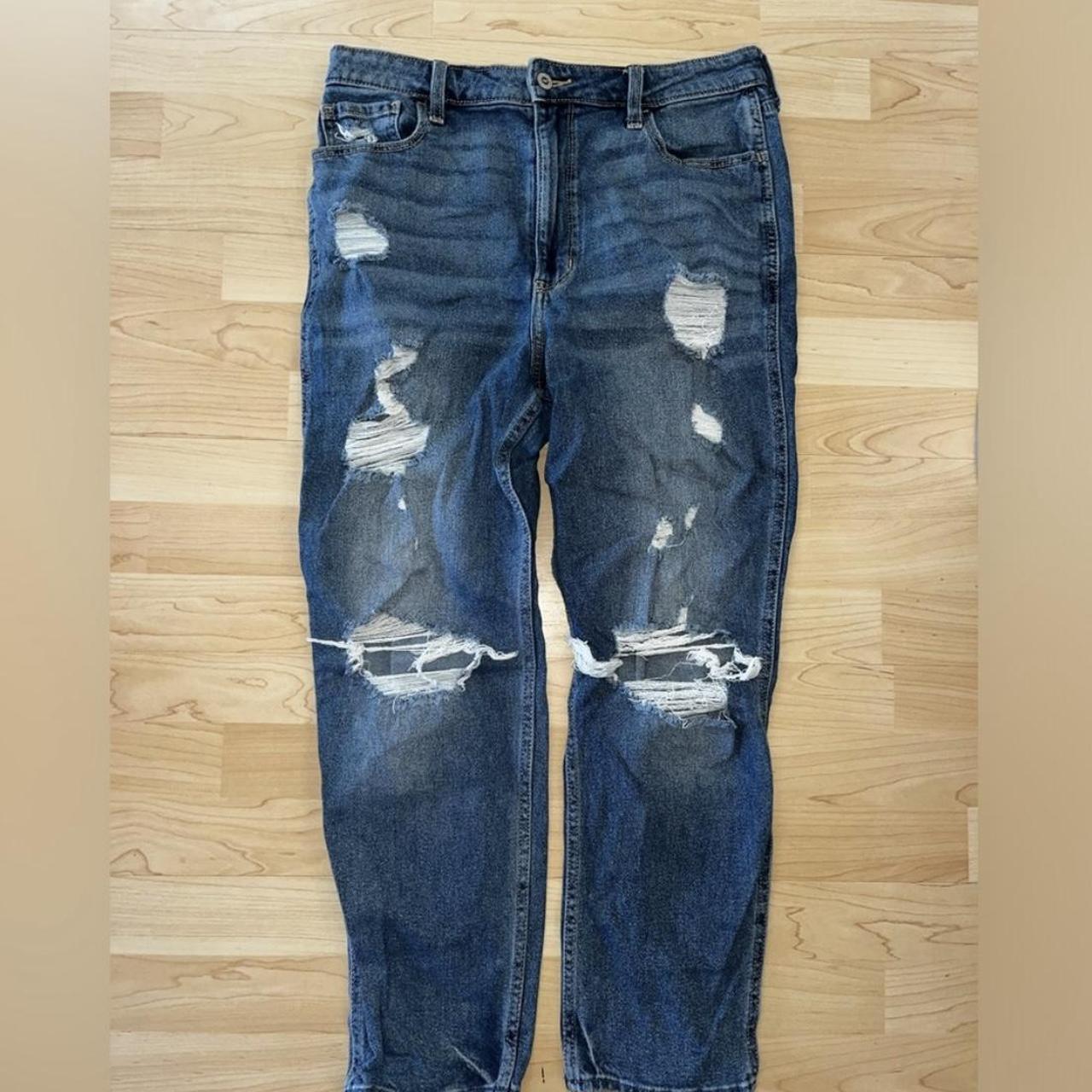 Size 13r Ultra High Rise Mom Jean Hollister Vintage... | Depop