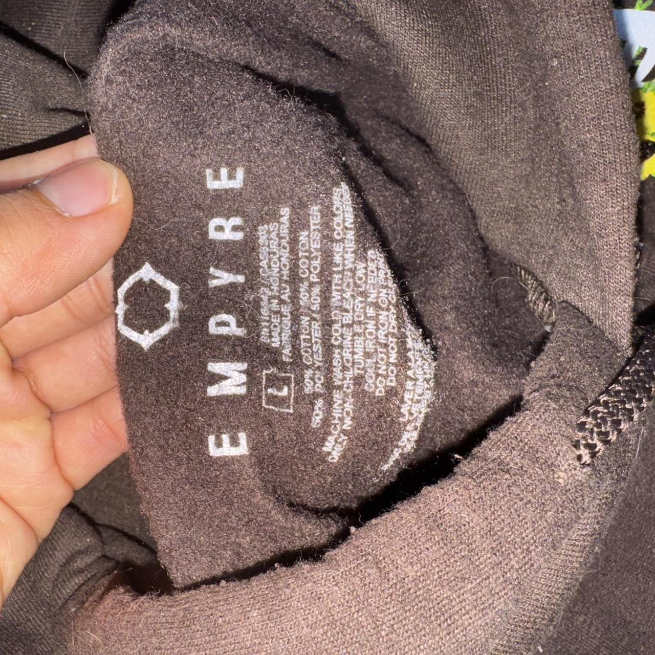 The end Flowered logo Empyre Mens size L Wore... - Depop