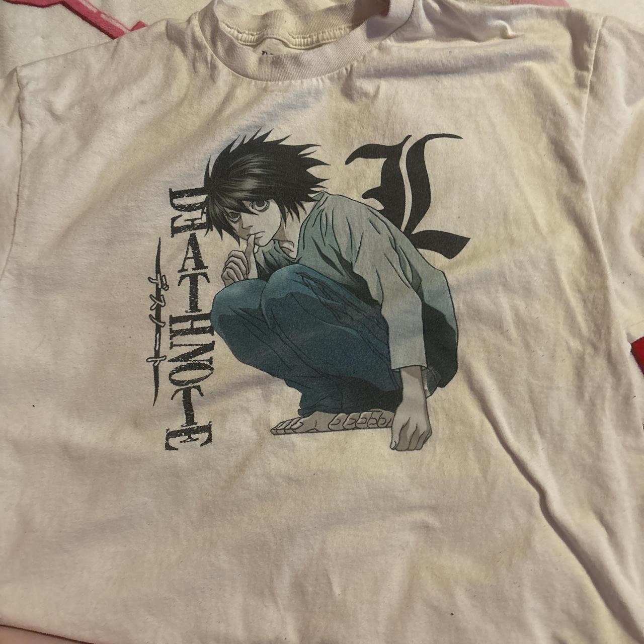 L death note shirt no flaws would be cute cropped... - Depop
