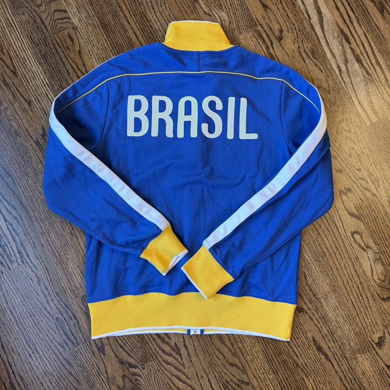 RARE NIKE BRAZIL TRACK JACKET FROM 2010 SUPER RARE... | Depop
