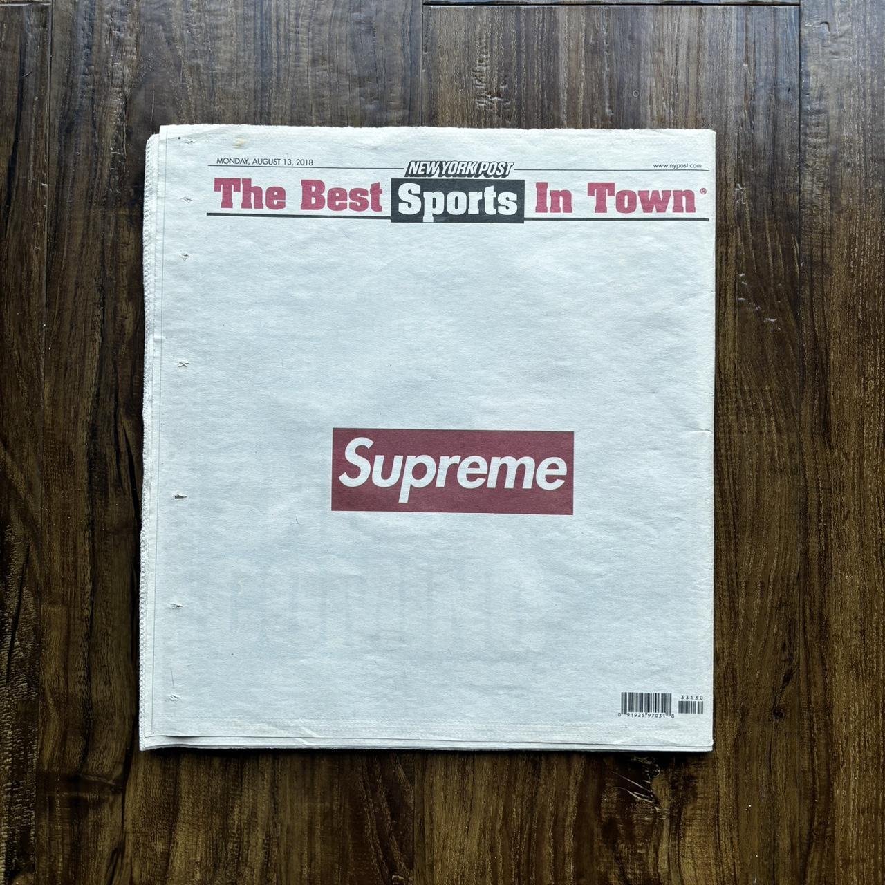 Supreme news paper 2018 Full paper - Depop
