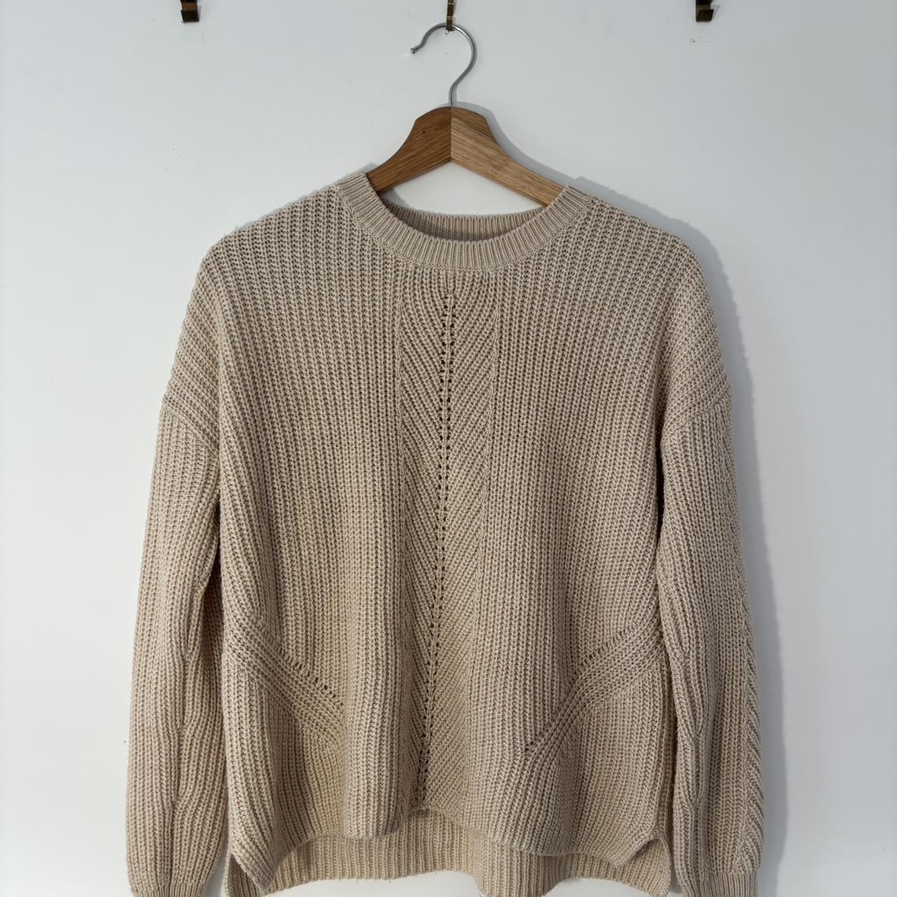 dotti cream knit jumper - size S super cute fit,... | Depop