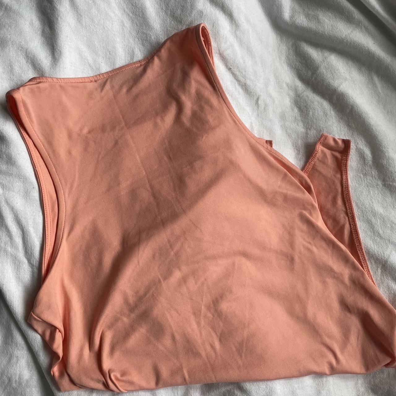 Primark Salmon Bodysuit First pic shows colour... - Depop