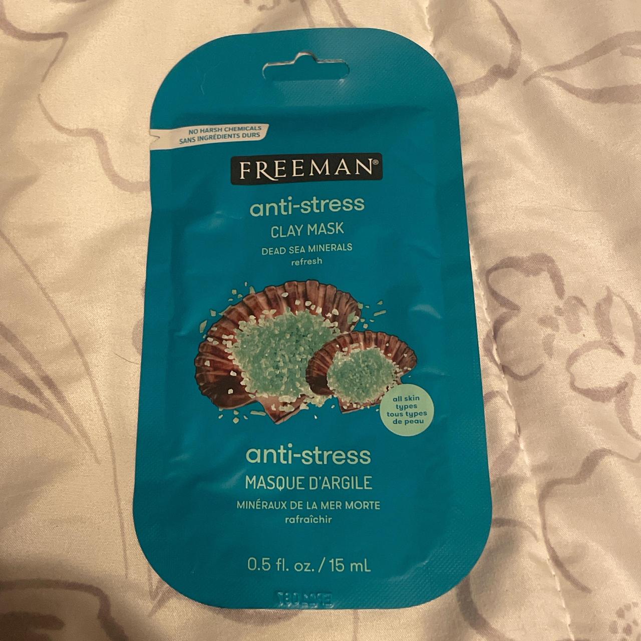 Freeman Anti-Stress Clay Mask. Dead sea minerals.... - Depop