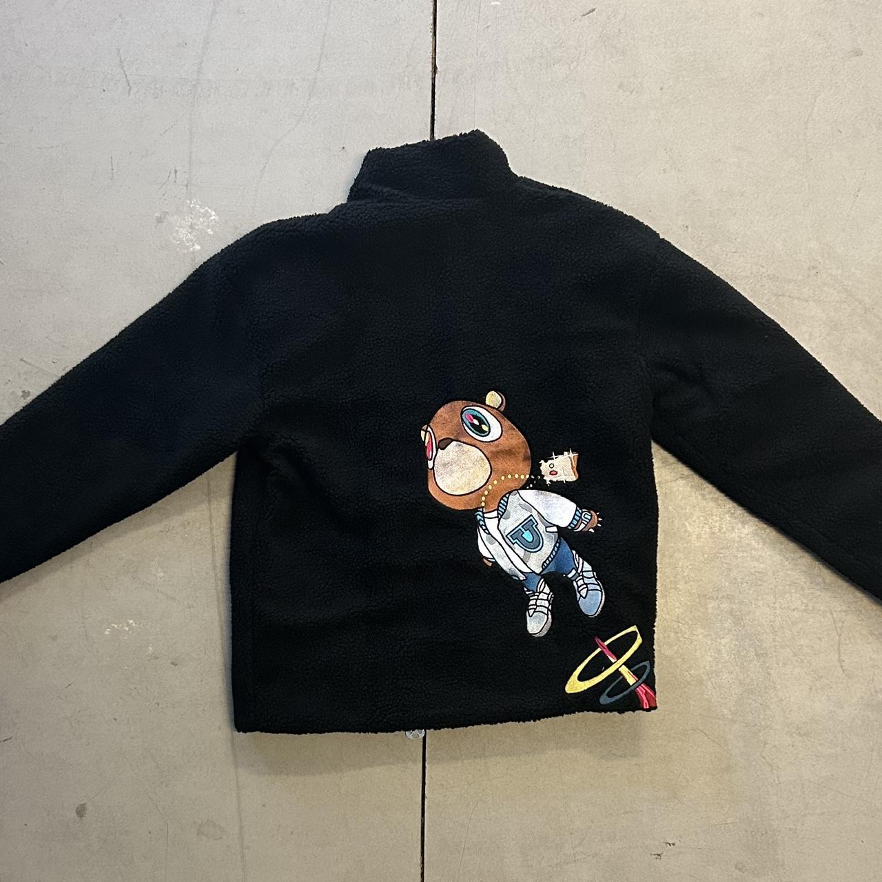 custom wool Kanye west embroidered graduation... - Depop