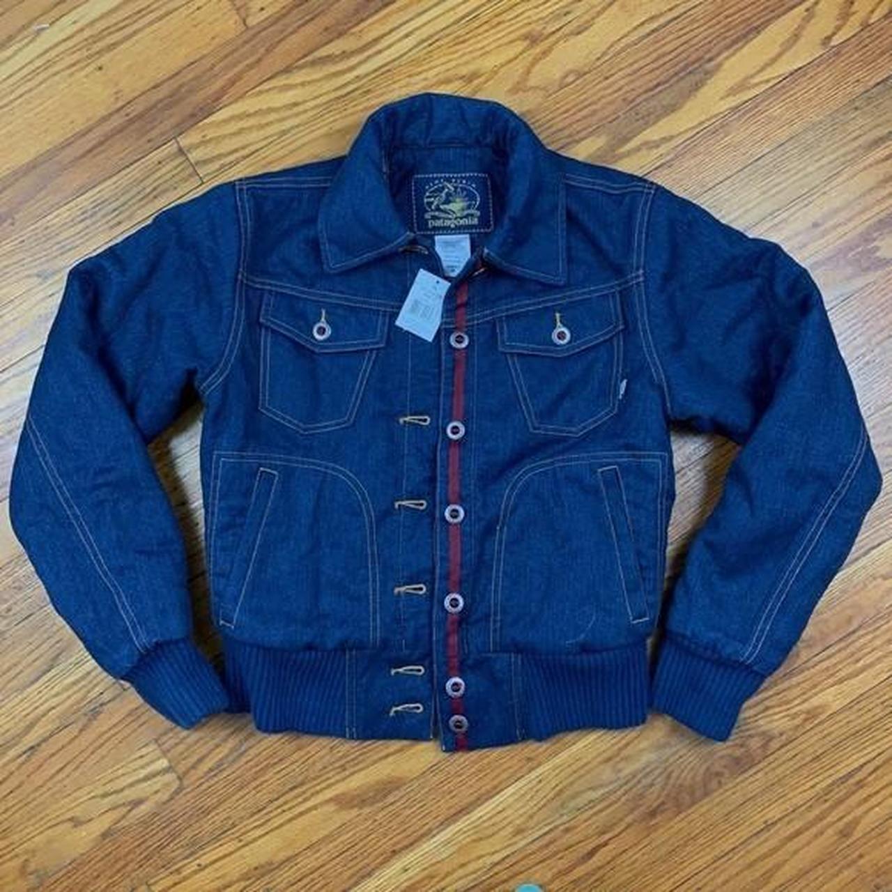 Patagonia High Rise Hemp Denim Jacket NWT - Depop