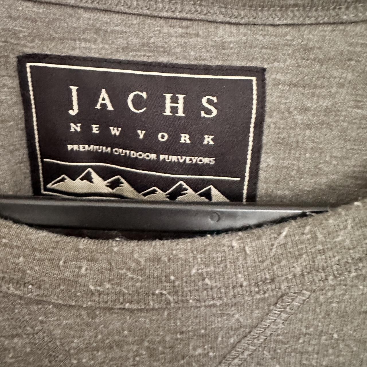 Jachs New York XXL men’s green fleece lined crew... - Depop