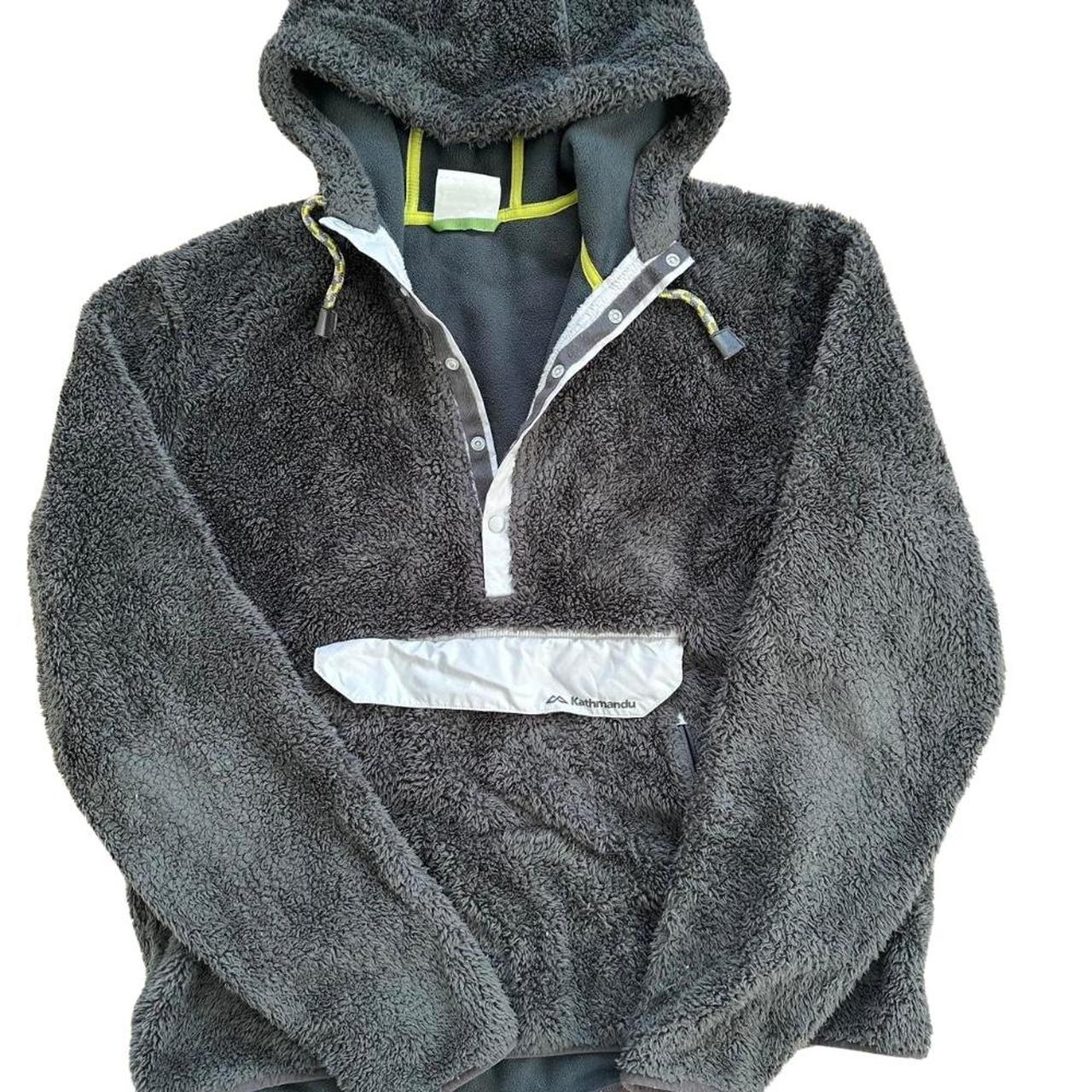 Coziest hoodie of all time. Kathmandu XXL grey... | Depop