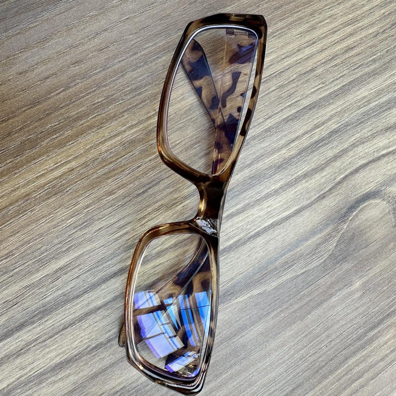 office siren mini rectangle glasses 💋 no... - Depop