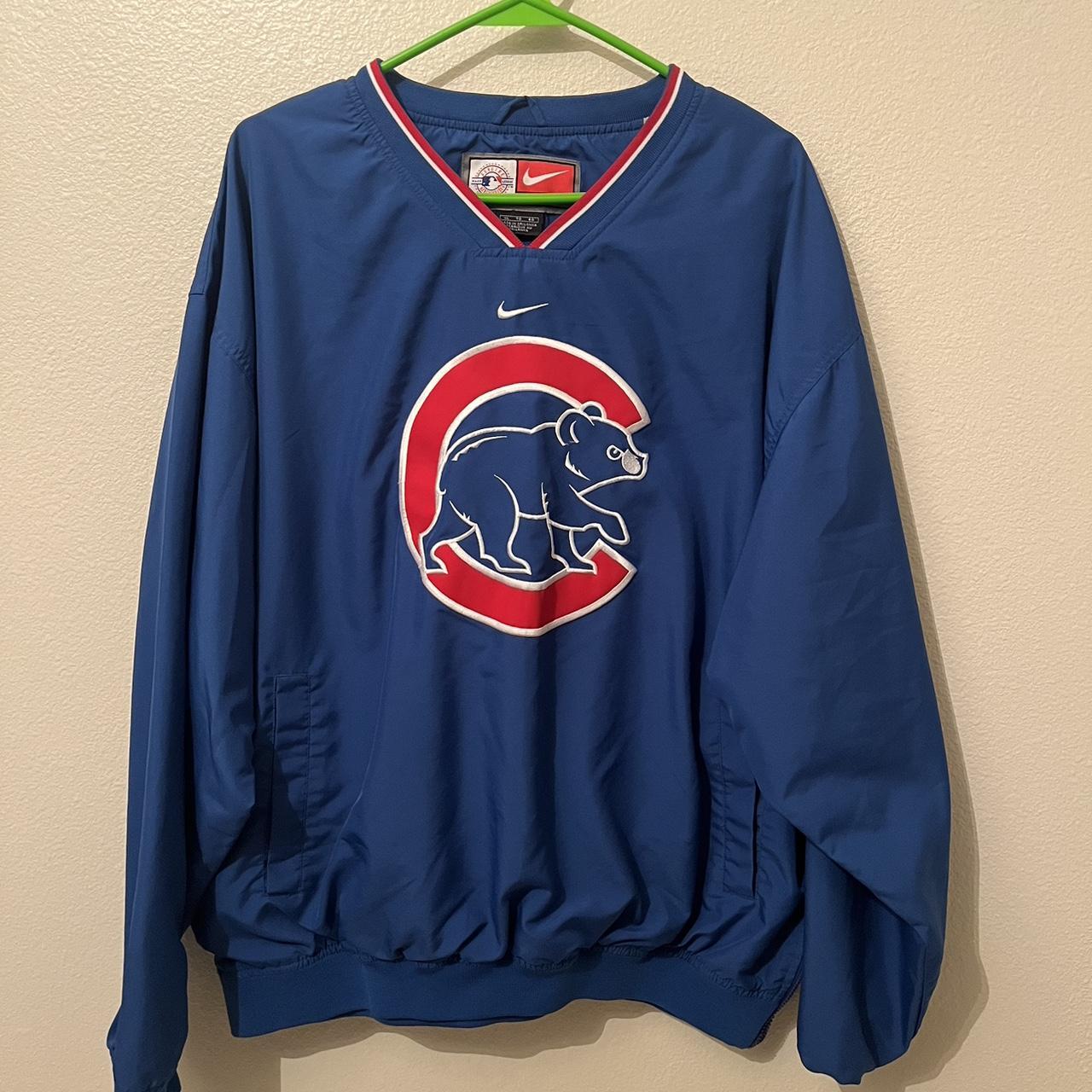 Chicago Cubs blue windbreaker - Depop