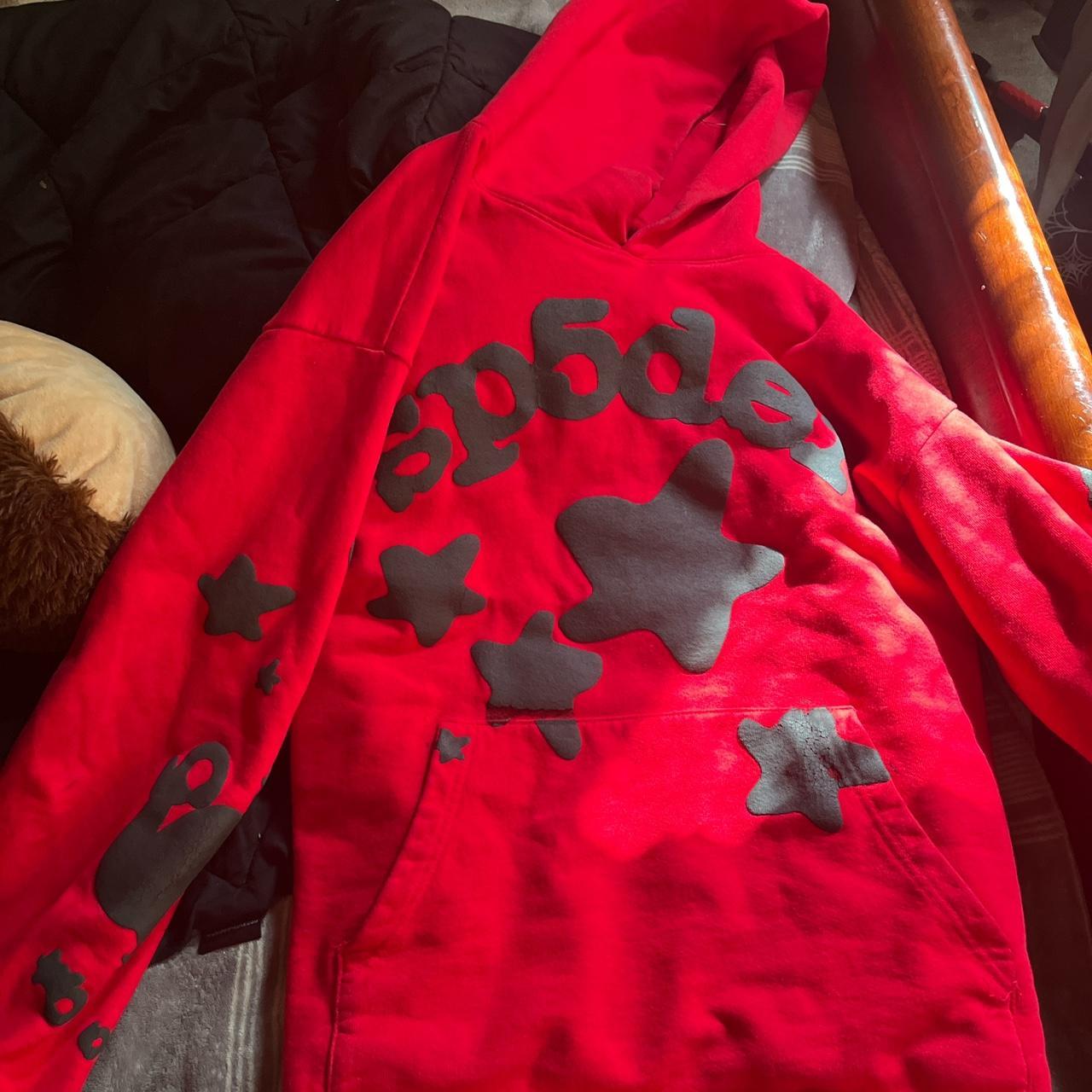 red spider hoodie - Depop