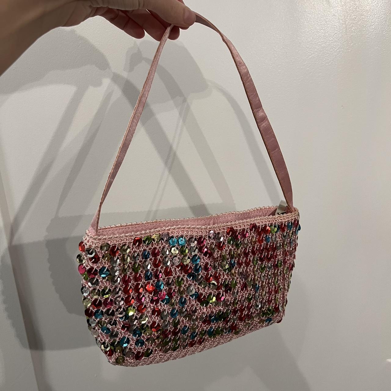 Sequin Mini Bag From Limited Too. A little wear on... - Depop