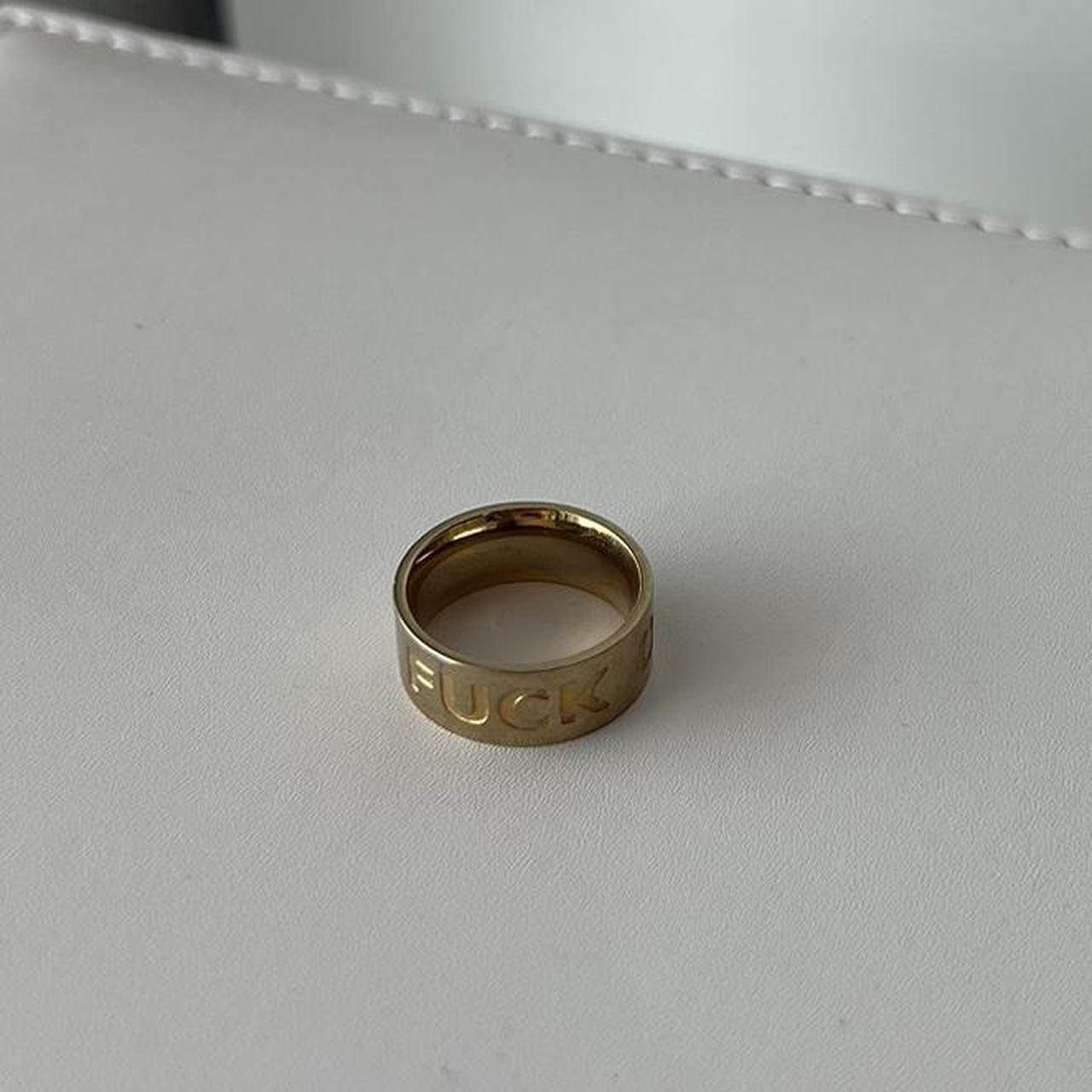 F Off Ring Size 7. - Depop