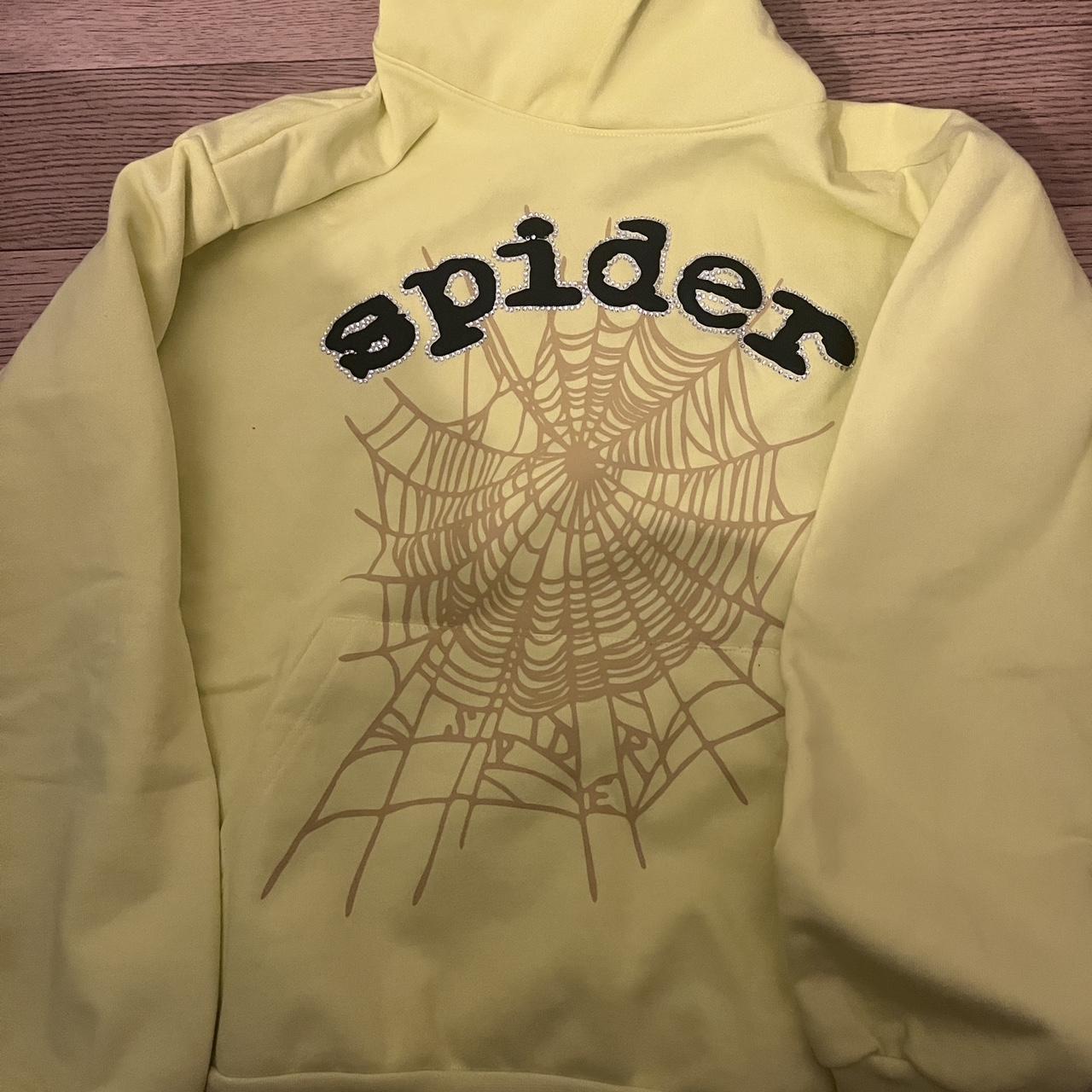 Yellow sp5der new tag - Depop