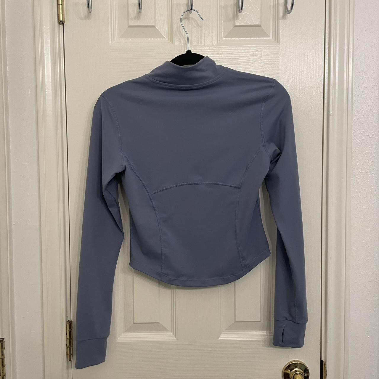 Blue bbl workout jacket Size small | Depop