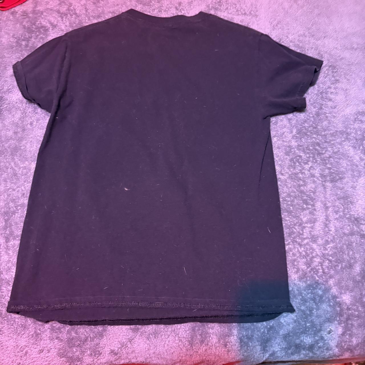 Black and red Trippe Red Tee - Depop